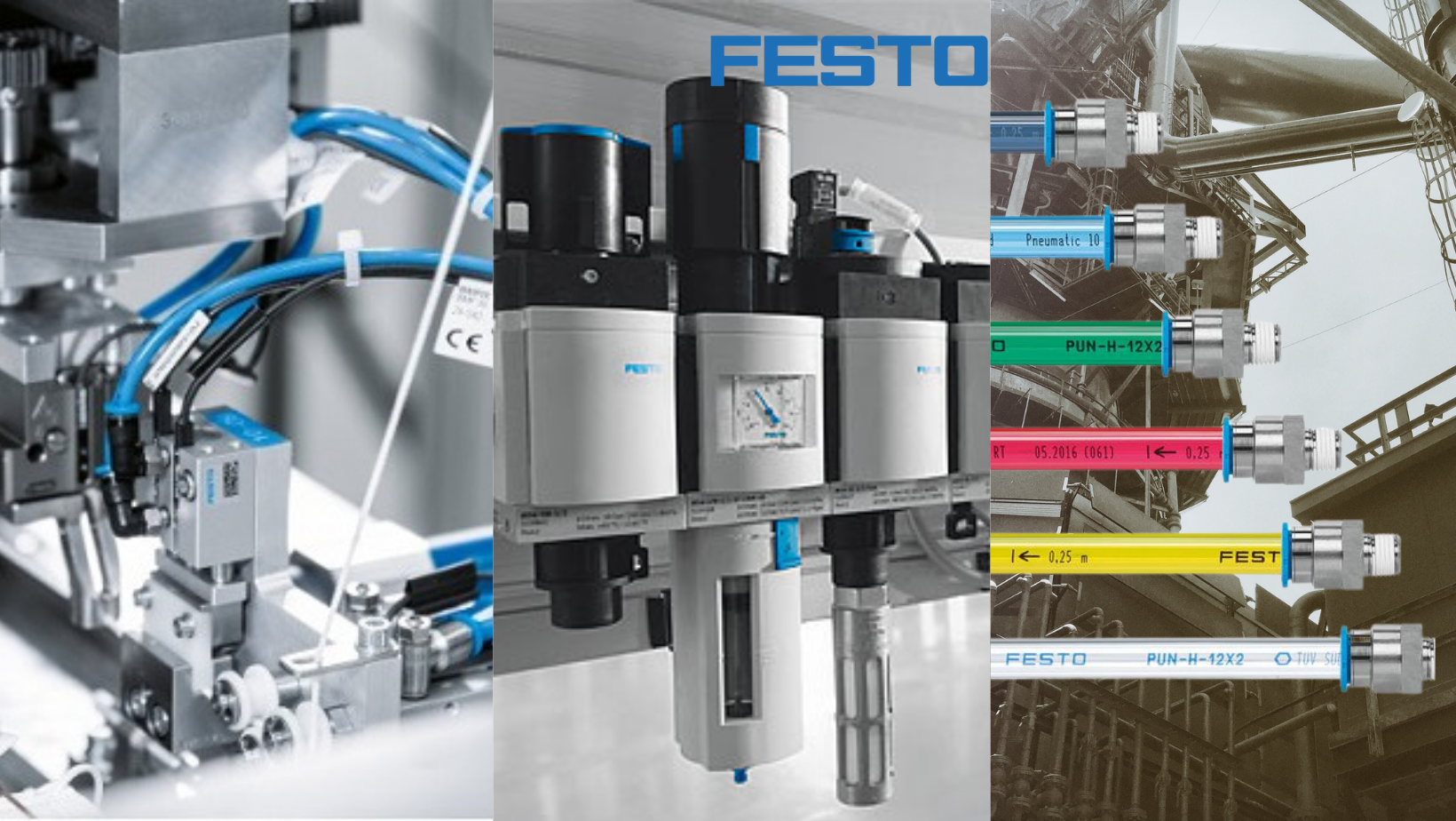 Festo, actuadores neumáticos y soluciones de automatización indus